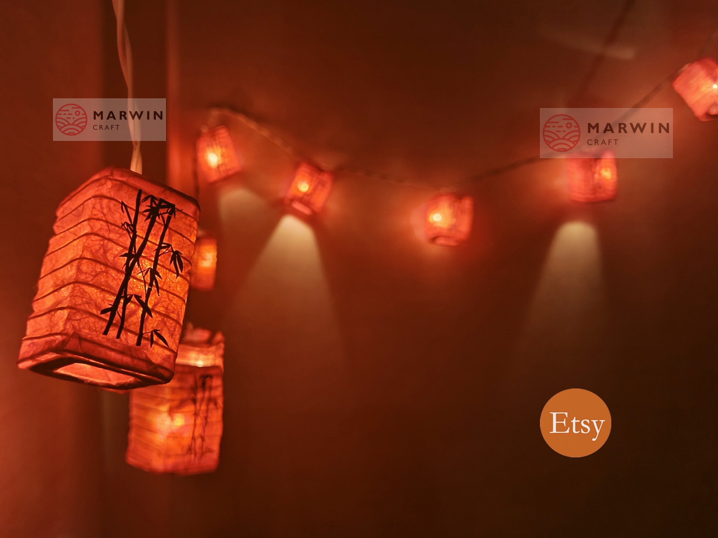 Chinese Lantern Lights Etsy Ireland