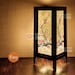 Asian Oriental Sakura Cherry Blossom Tree Japanese Lamp Zen Bedside ...