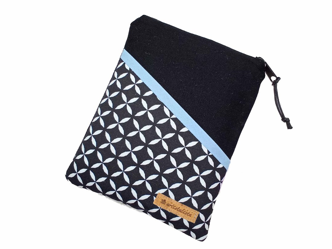 Ereader Case Ornament Black Light Blue Ebook Reader Tablet Cover ...