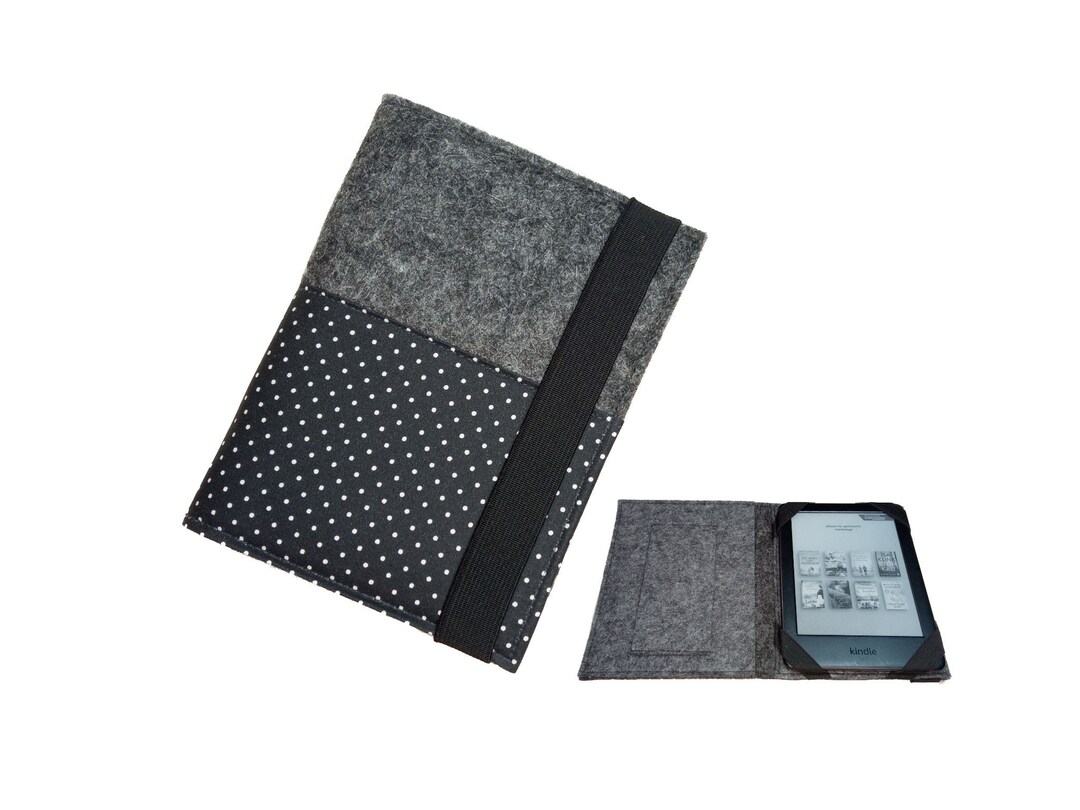 Ebook Reader Case, Foldable Ereader Tablet Case, Wool Felt Fabric ...