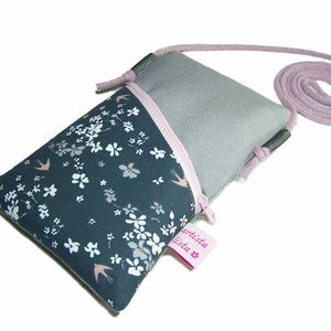 Handytasche Kleine Tasche Mini Umhängetasche grau z.B. für Handy aus ...