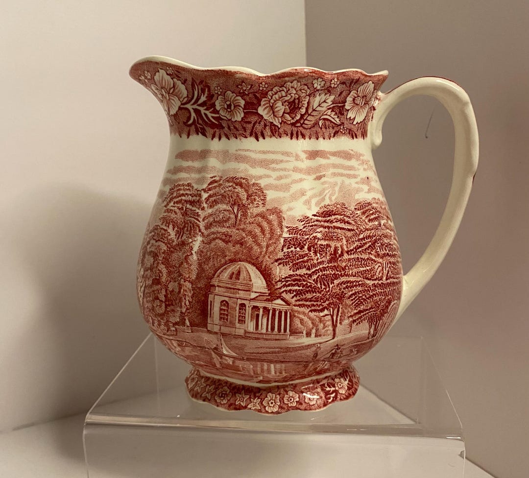 Vintage Palissy Pottery England Garricks Villa at Hampton Thames River ...
