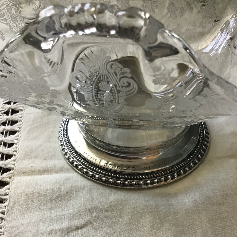 Cambridge Signed Rose Point Wallace Silver 4640 Commemorative - Etsy