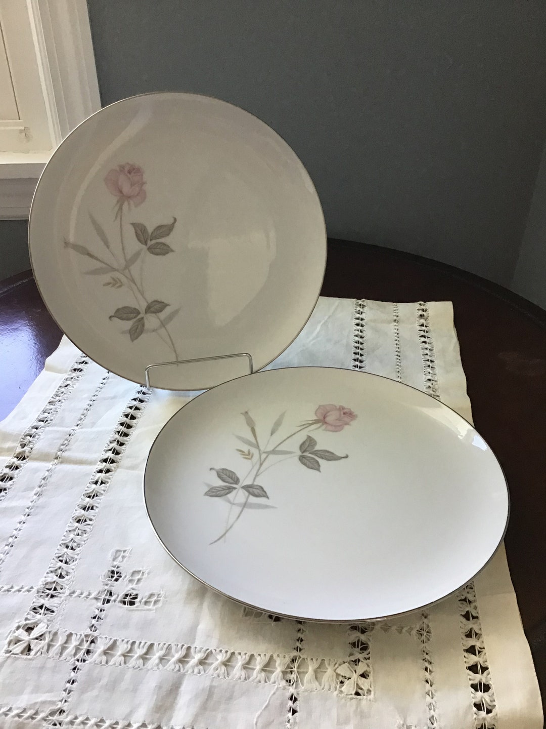 2 Royal M Saji China Japan Dinner Plates in Rapture Pattern - Etsy