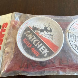 Vintage Package of Two Antcheck Brand Ant Traps Prop - Etsy