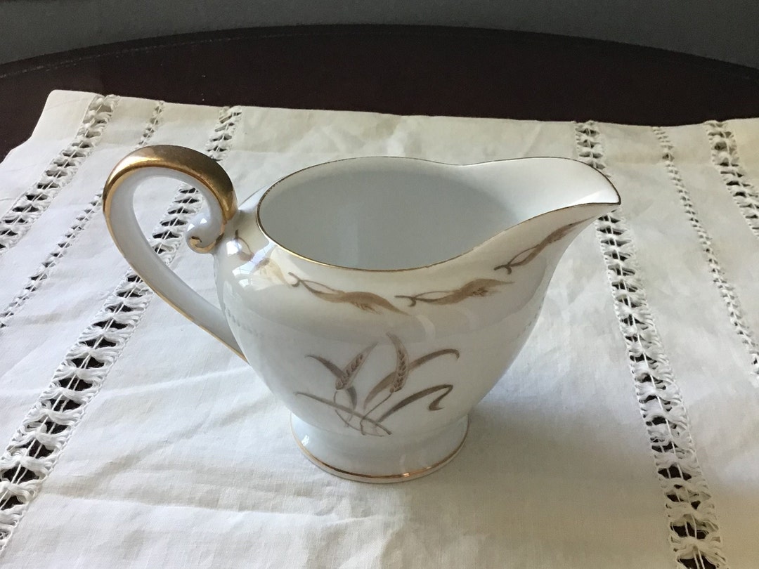 Vintage Jyoto Fine China Japan Carmel Creamer - Etsy