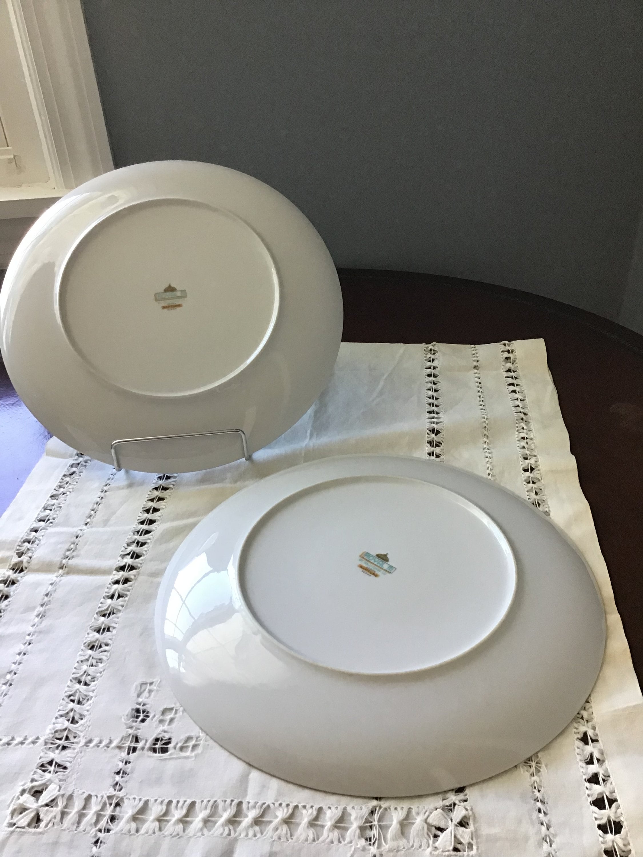 2 Royal M Saji China Japan Dinner Plates in Rapture Pattern - Etsy