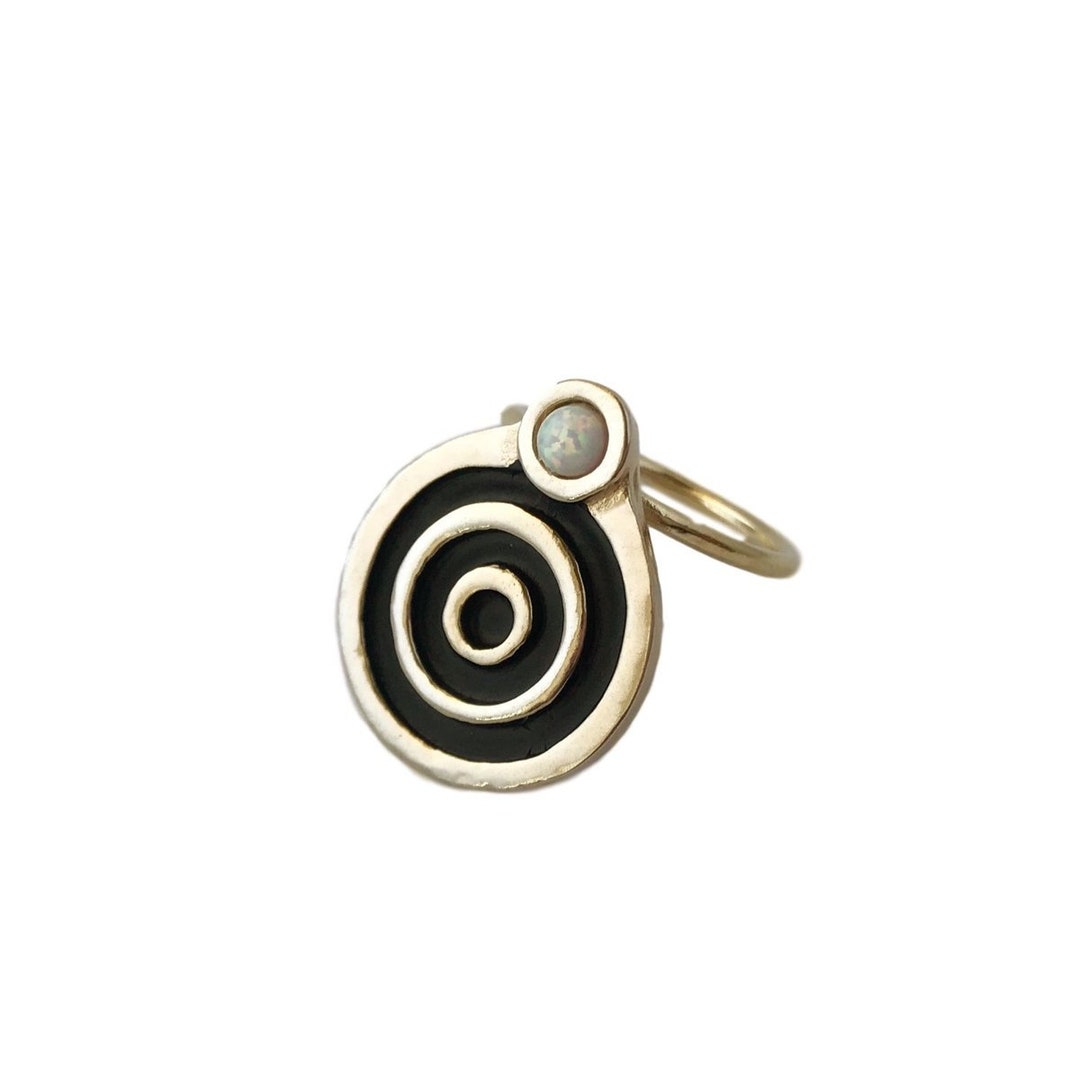 Portal Ring With Opal - Etsy