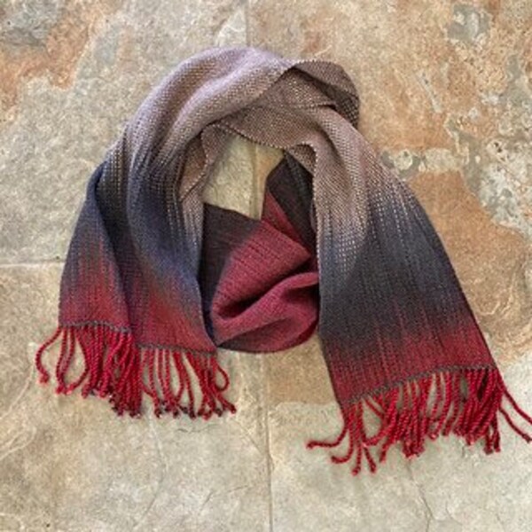 Hand Woven Scarf - Etsy