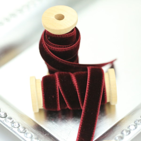 Velvet Ribbon - Etsy