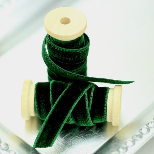 Velvet Ribbon // Double Sided Velvet Ribbon // Double Faced - Etsy