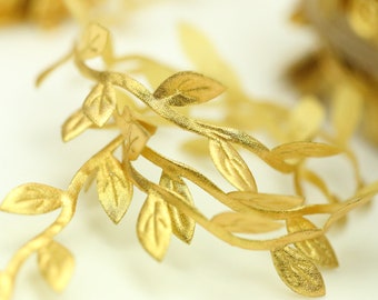 Gold leaf trim | Etsy