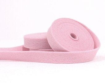 Wool Felt 100 Percent Wool Felt Ribbon in color IVORY 1/2 | Etsy