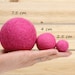 XL Felt Balls // Super Large Felt Balls // Colorful Jumbo Balls ...
