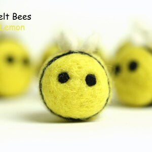 Felt Bees | Wool Felt Bee Hives | Felt Bumble Bees - Etsy