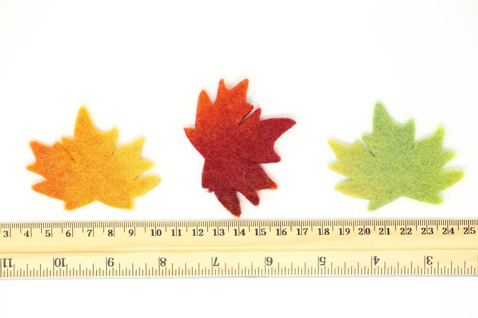 Fall Felt Leaves Fall Leaves Pack of 15 Fall Leaves - Etsy