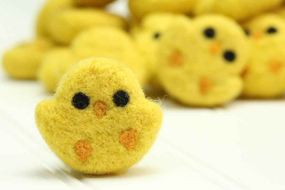 Felted Chick // Felt Chicks // Easter Chicks // Needle Felted Chicks ...