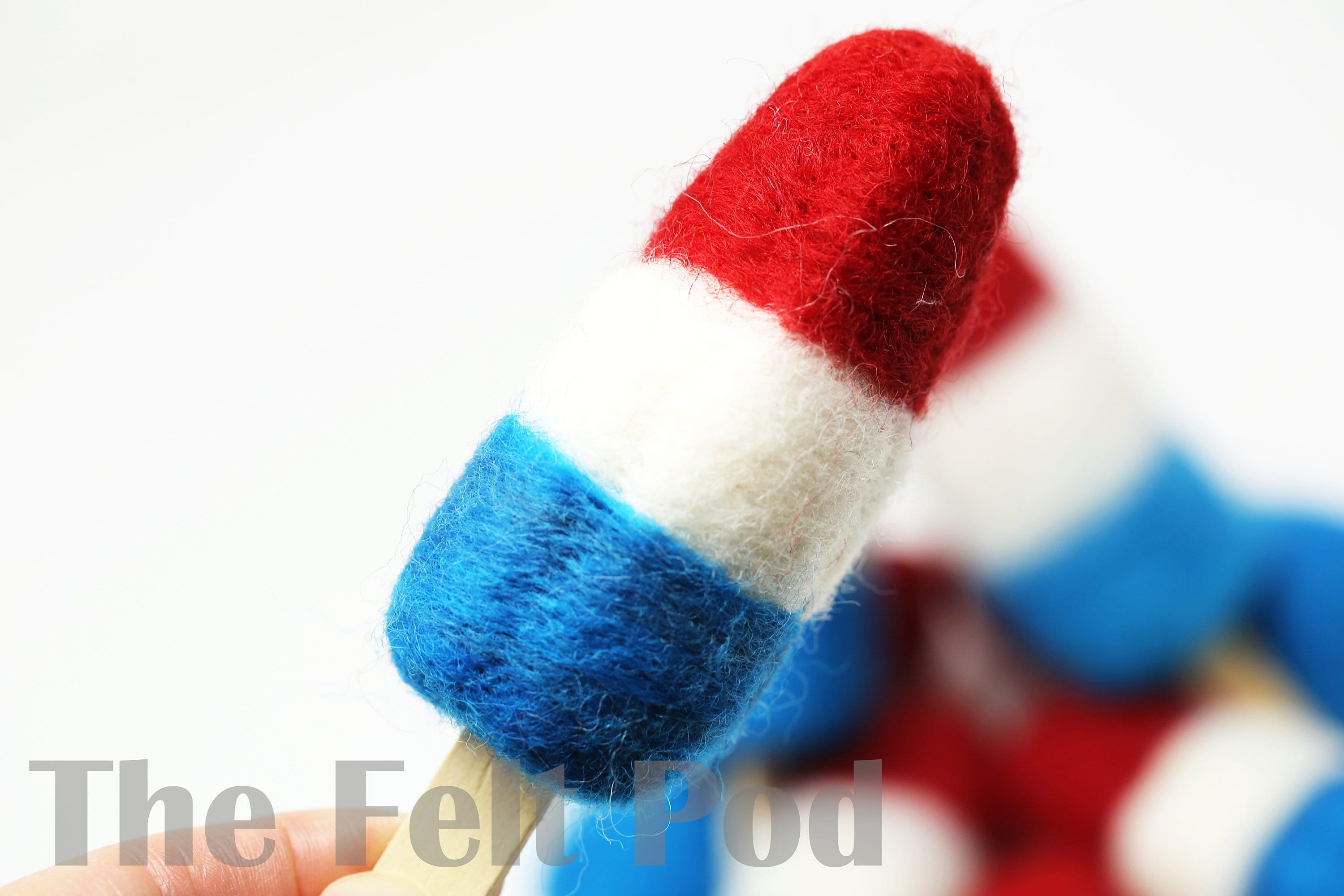 Felt Rocket Pops Felted Rocket Pops Felt Popsicles Felt - Etsy