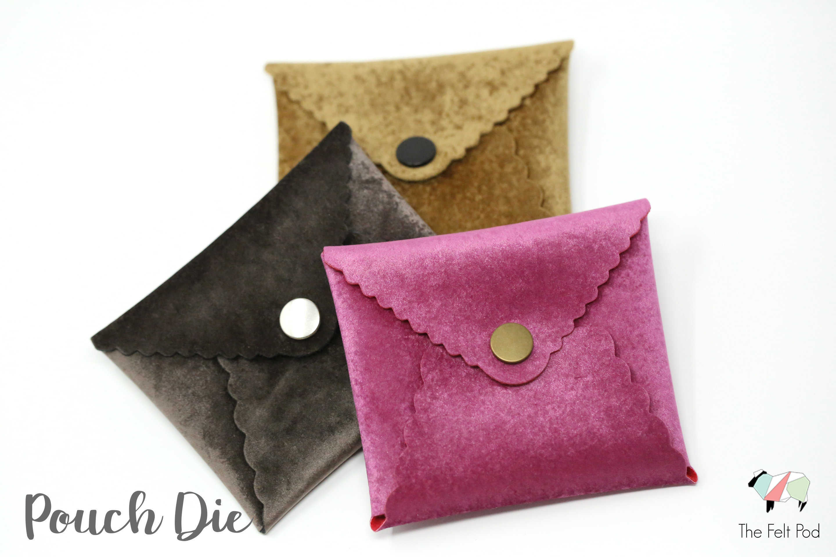 Pouch Die | DIAMOND SNAP POUCH - Etsy UK
