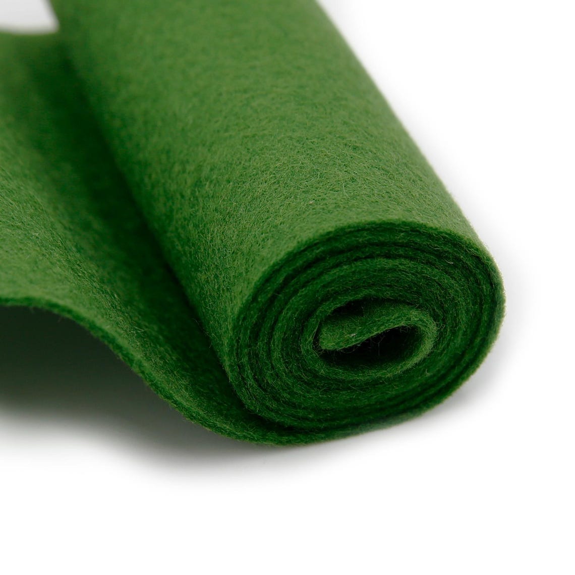 100 Percent Wool Felt Roll - Wool Felt Color MOSS - 5" X 36" Wool Felt ...