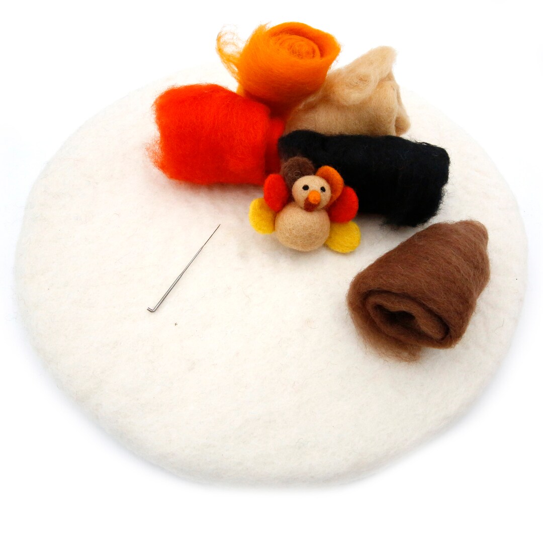 Needle Felt Wool Roving Variety Pack | Wool Carded Batts | Wet Felt ...