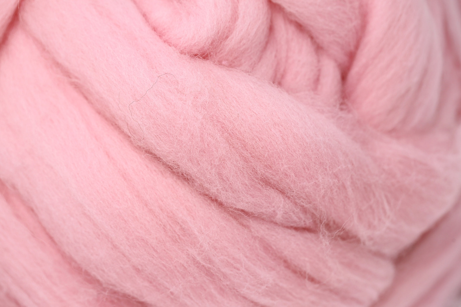 Merino Wool Roving 21 Micron Pink Roving | Wet Felting | Needle Felting ...