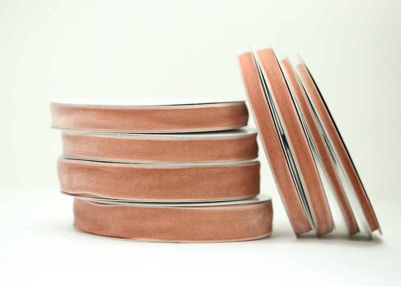 Velvet Ribbon // Double Sided Velvet Ribbon // Double Faced - Etsy