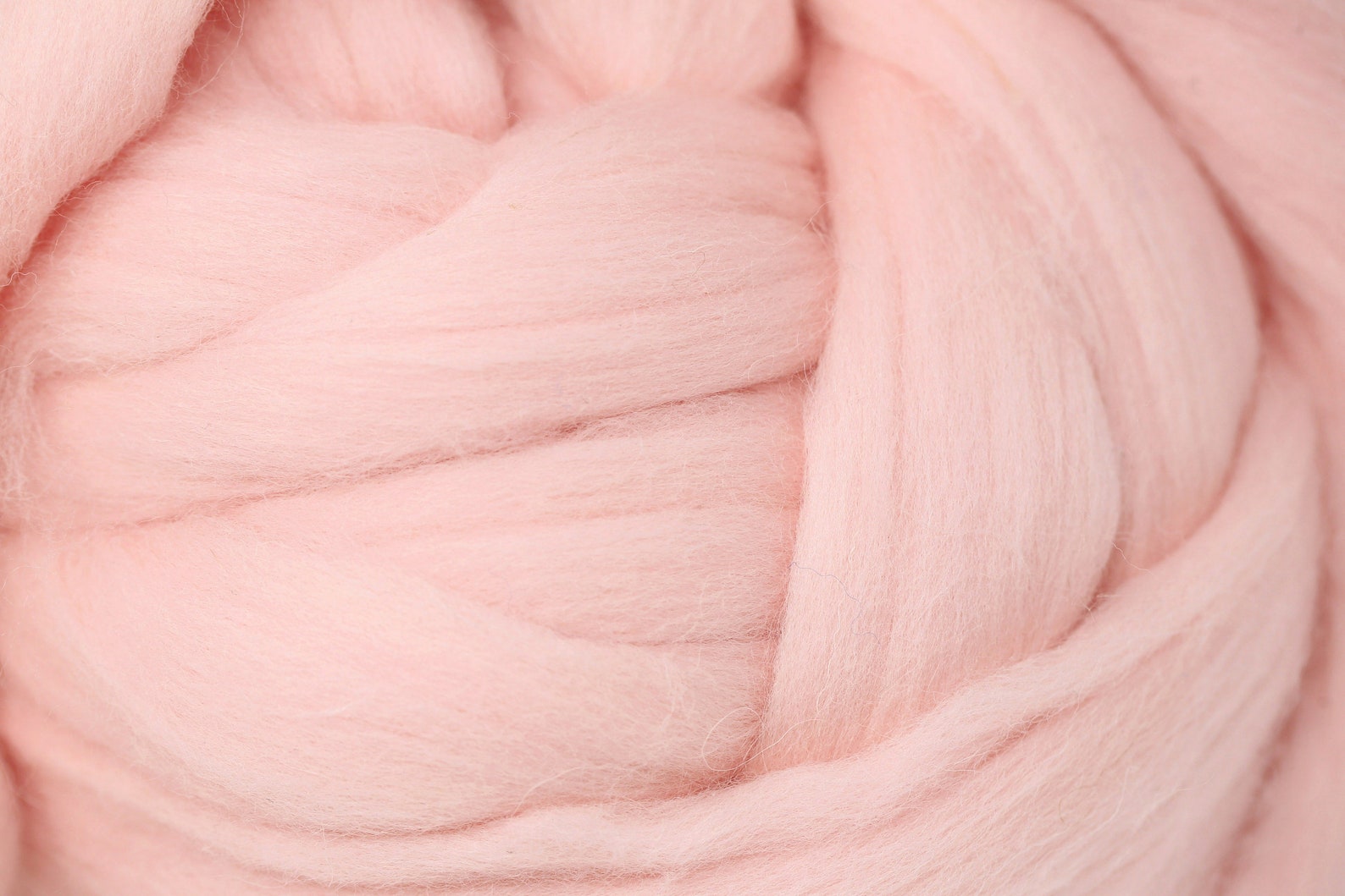 Merino Wool Roving 21 Micron Pink Roving | Wet Felting | Needle Felting ...