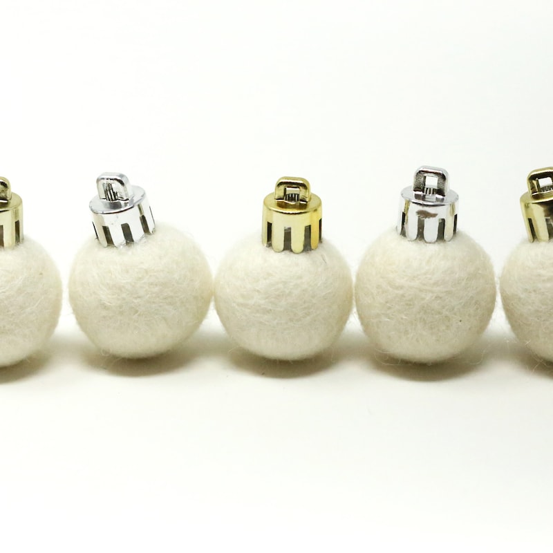 Felt Ball Ornaments - Etsy