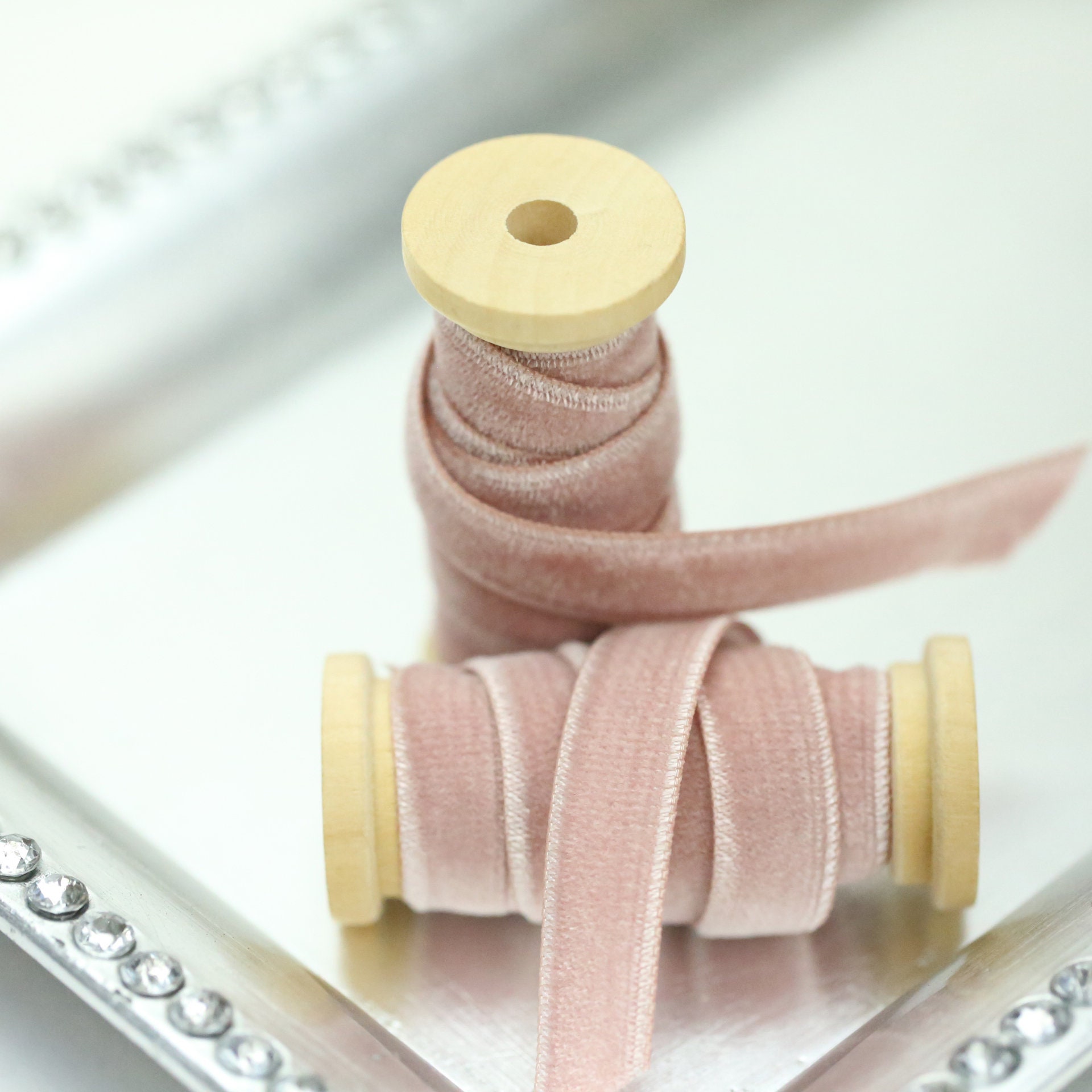 Velvet Ribbon // Double Sided Velvet Ribbon // Double Faced | Etsy