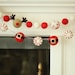 Santa Belt Ball Felted Santa's Belt Felt Santa Set - Etsy