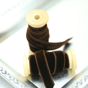 Velvet Ribbon // Double Sided Velvet Ribbon // Double Faced Velvet ...