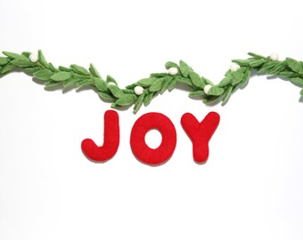 Felt Joy Garland - Etsy