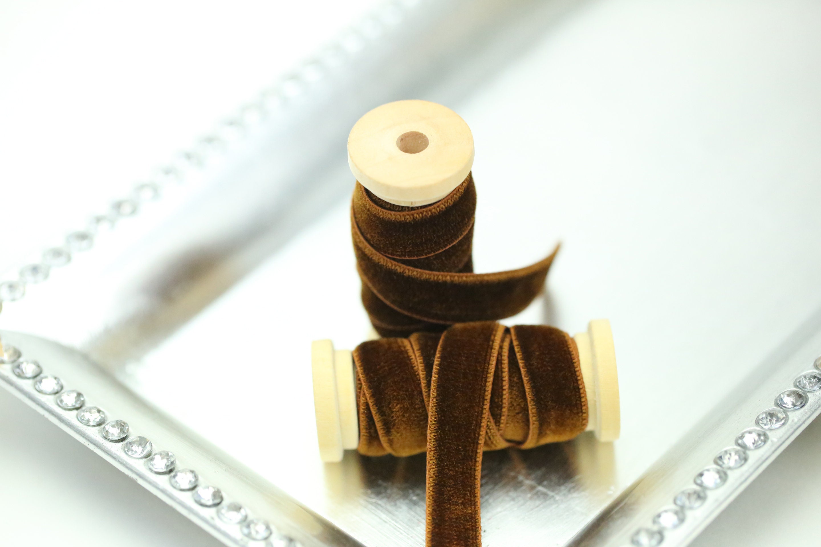 Velvet Ribbon // Double Sided Velvet Ribbon // Double Faced | Etsy