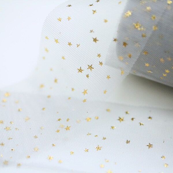 Glitter Star Tulle - Etsy