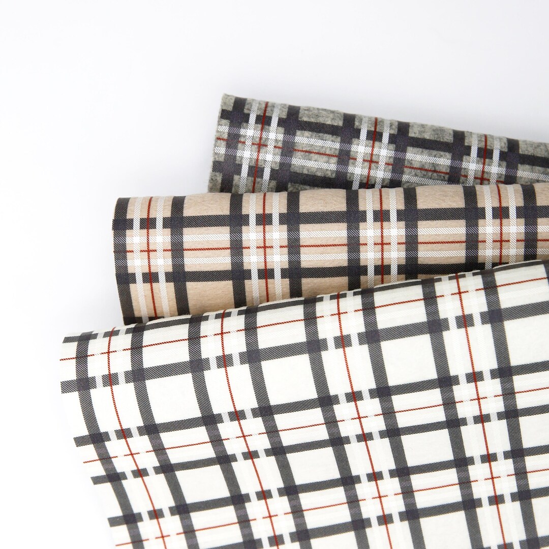 HERITAGE TARTAN Plaid Printed Wool Felt | Plaid Felt | Plaid Wool Felt ...