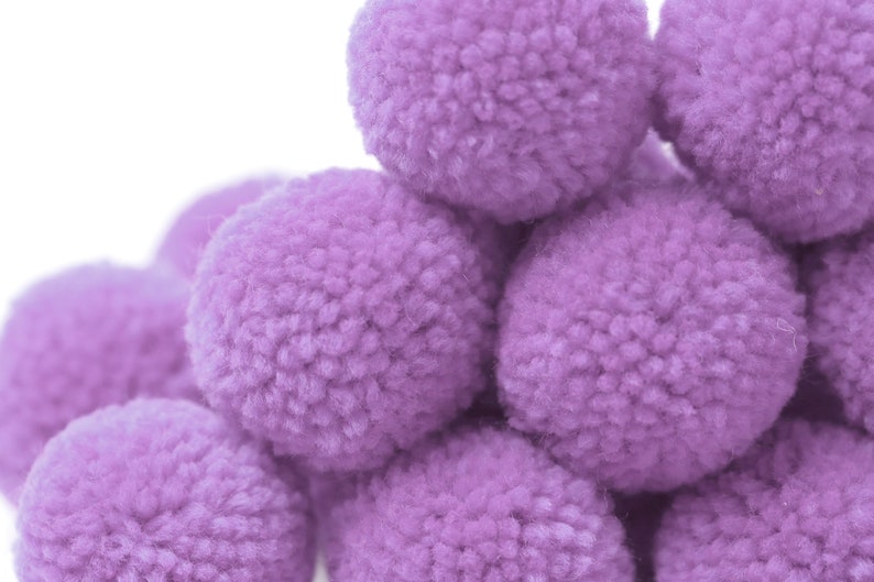 Pompon di filato - P51 ORCHIDEA Pompon di filato - Etsy Italia
