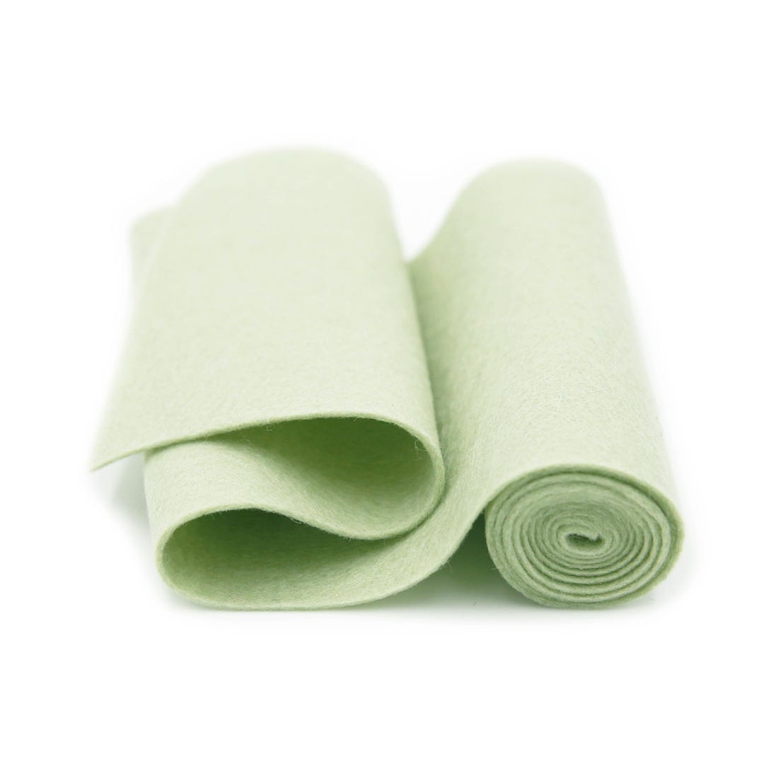 Wool Felt Roll - 100% Wool Felt in Color EARLY SPRING - 5" X 36" Wool ...