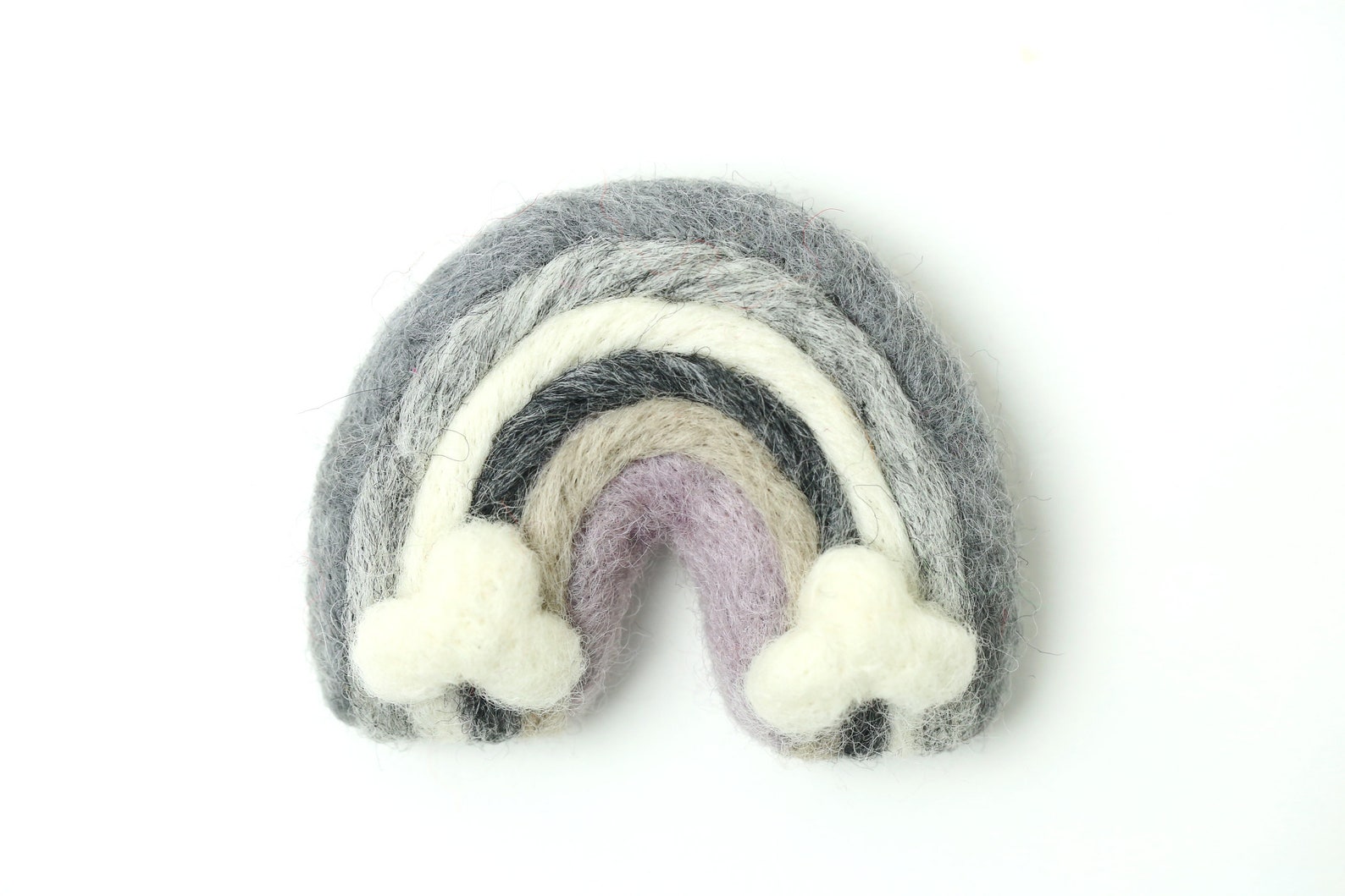 Large Felt Rainbows Gray Felt Rainbows | Etsy