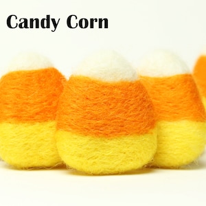 Felt Candy Corns // Halloween Candy Corns // Candy Corn Garlands - Etsy ...