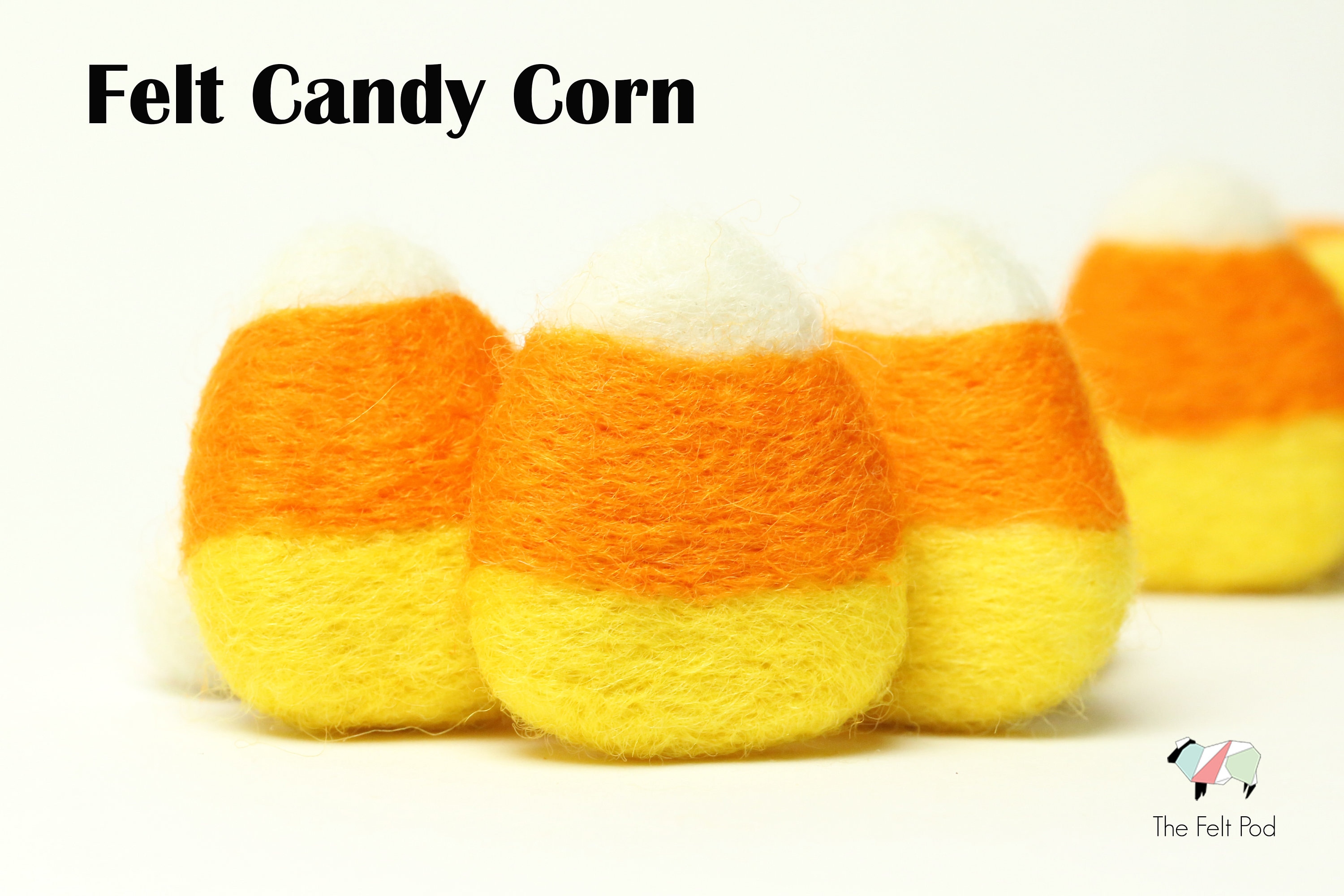 Felt Candy Corns // Halloween Candy Corns // Candy Corn | Etsy