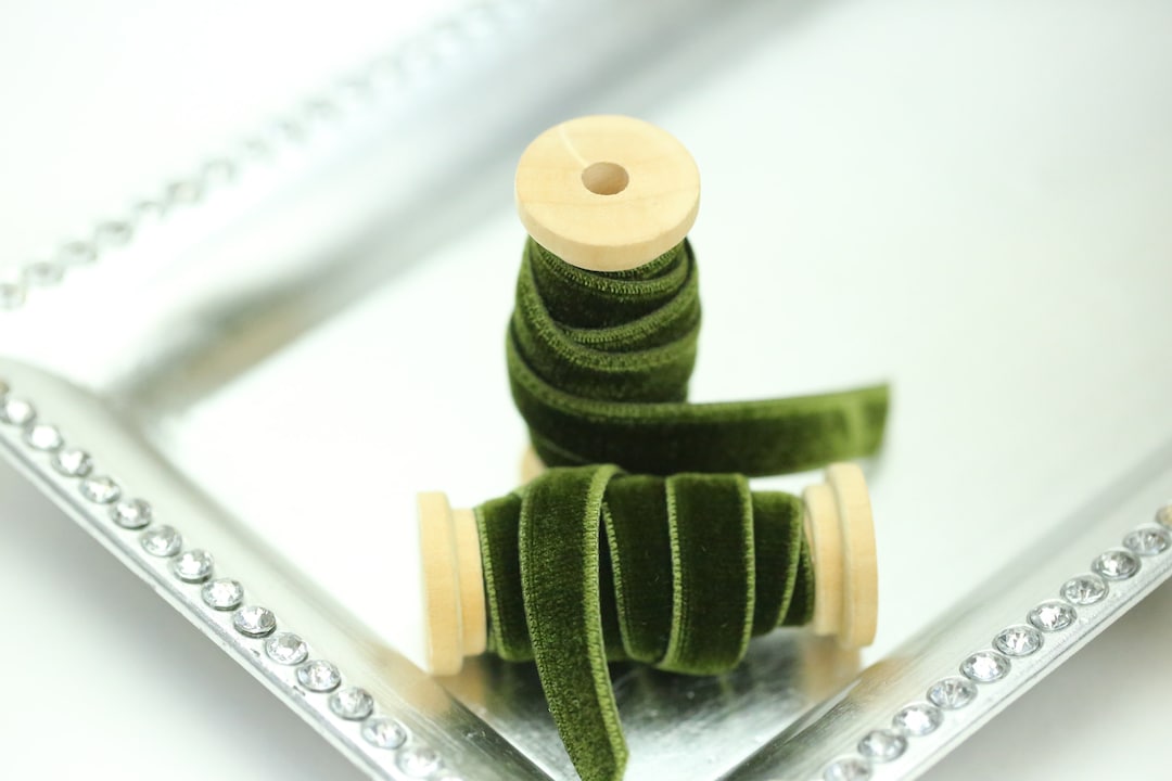 Velvet Ribbon // Double Sided Velvet Ribbon // Double Faced Velvet ...