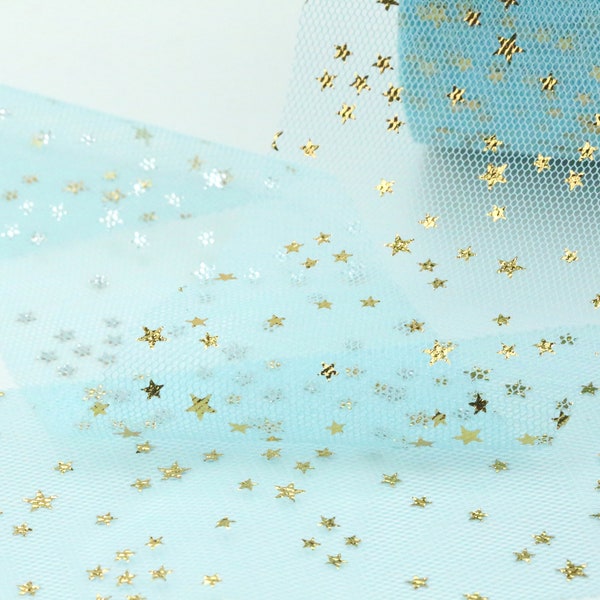 Glitter Star Tulle - Etsy