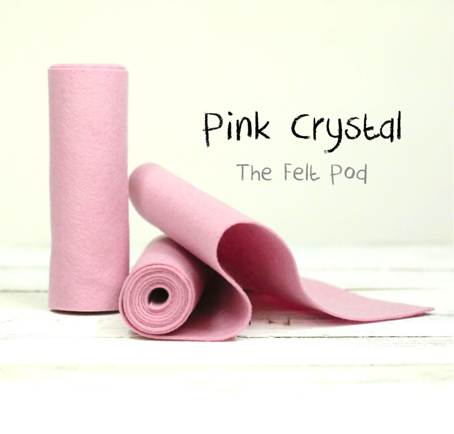 100 Percent Wool Felt Roll Wool Felt Color PINK CRYSTAL | Etsy