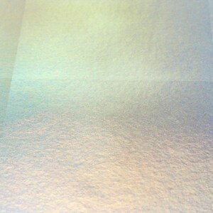 Metallic Felt - HOLOGRAPHIC SILVER Metallic Felt - Metallic Wool Felt ...