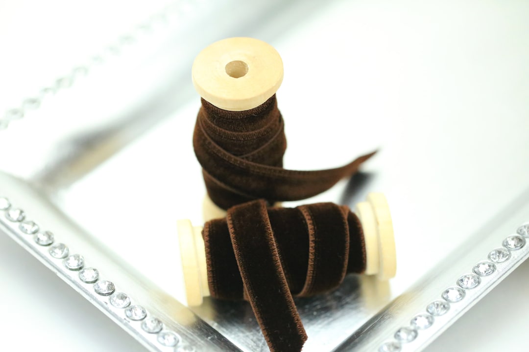 Velvet Ribbon // Double Sided Velvet Ribbon // Double Faced Velvet ...