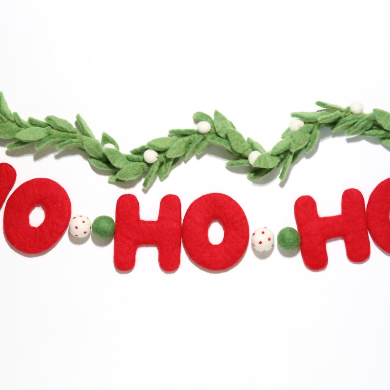 Ho Ho Ho Letters - Etsy