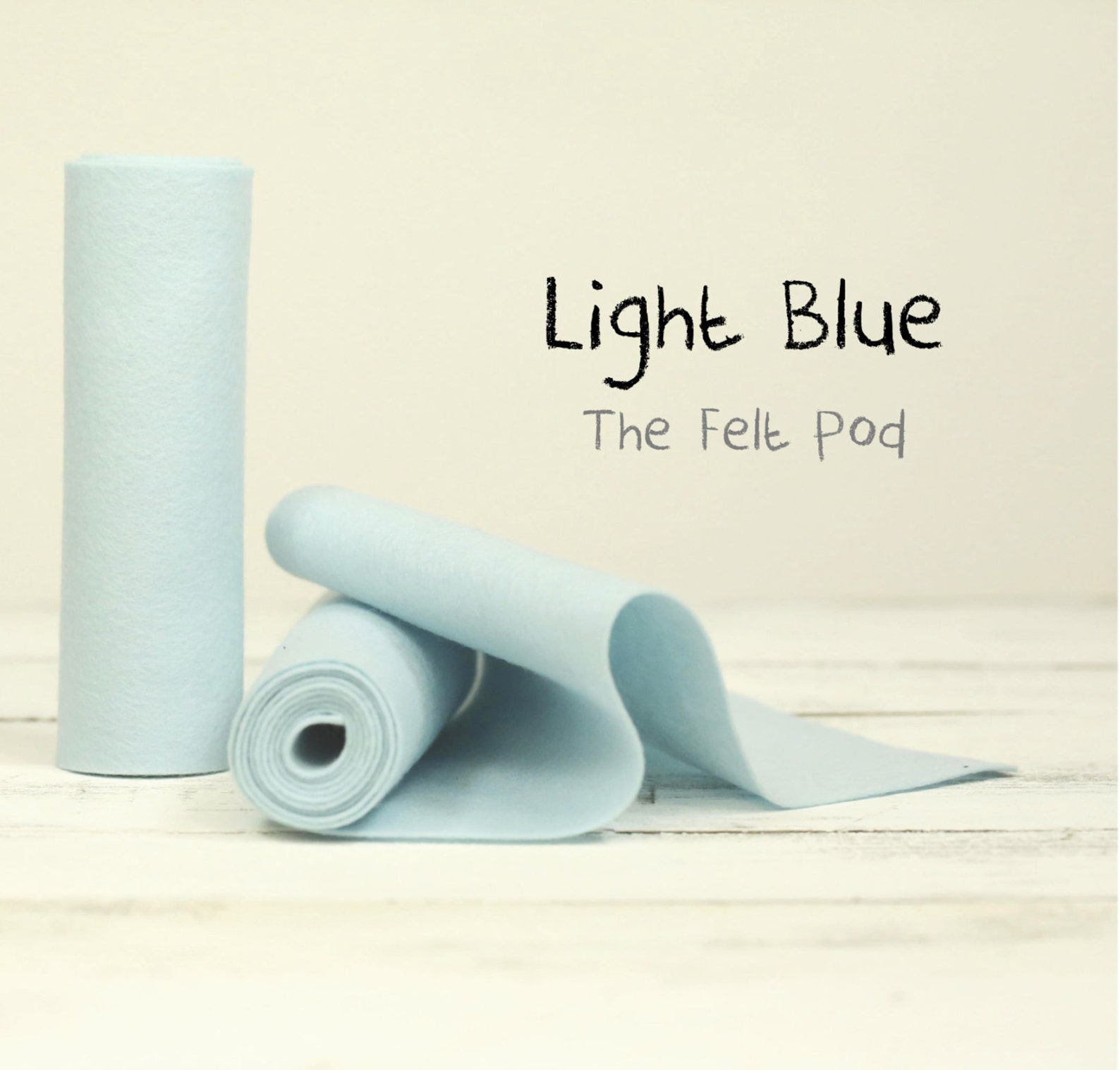100 Percent Wool Felt Roll Wool Felt Color LIGHT BLUE - Etsy