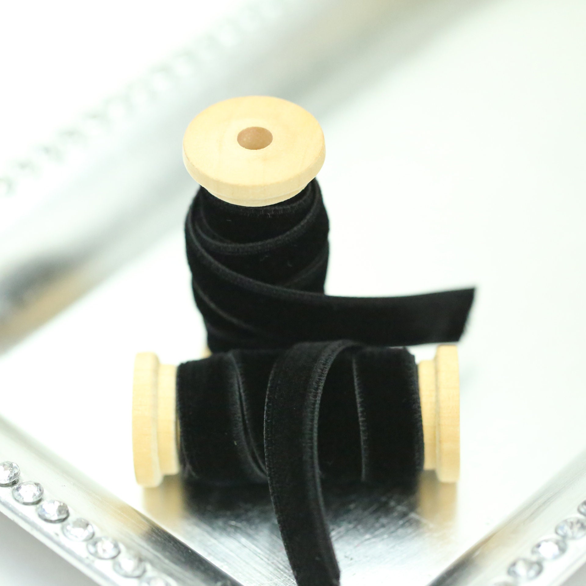 Velvet Ribbon // Double Sided Velvet Ribbon // Double Faced - Etsy