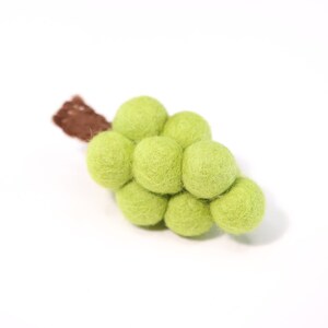 Felted Grapes | Felt Grapes | Felt Shapes | Felted Shapes - Etsy